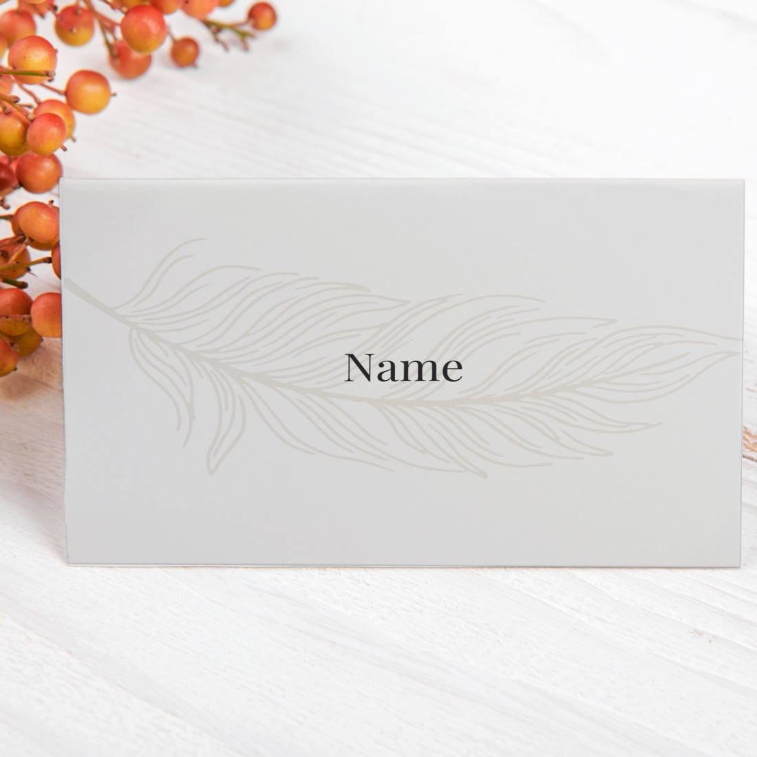 Feather Place Card – Elgusto Global