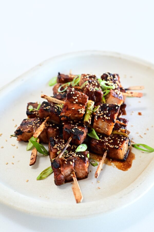 Twice Cooked Pork Belly Skewers – Elgusto Global